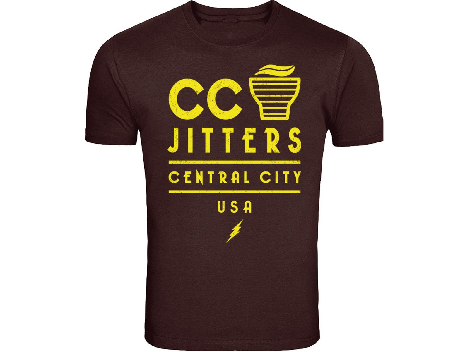 The Flash TV Show Inspired T-shirt CC Jitters Cafe and Coffee - Etsy