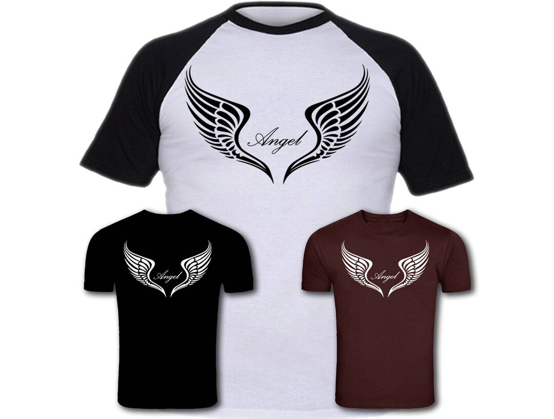 Original Angel T-shirt Screenprinted by King Boss Design - Etsy