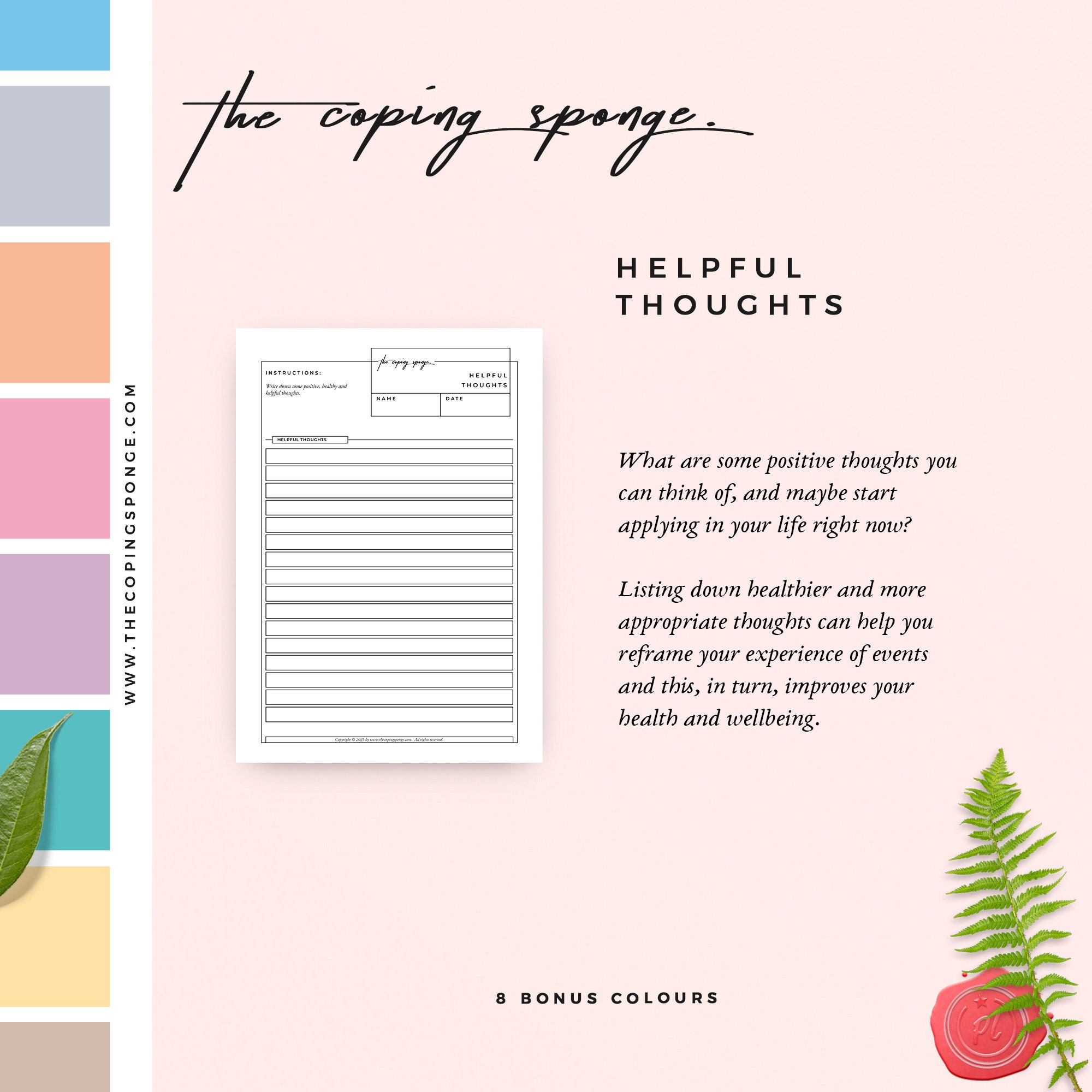 Personal Use - Helpful Thoughts - Etsy