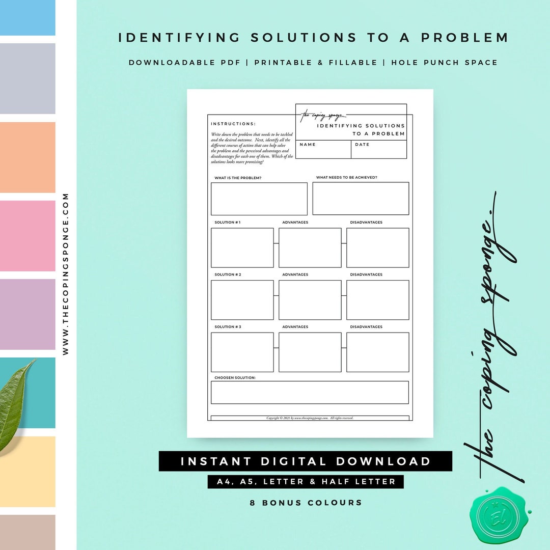 Educational Use - Identifying Solutions to A Problem - Etsy