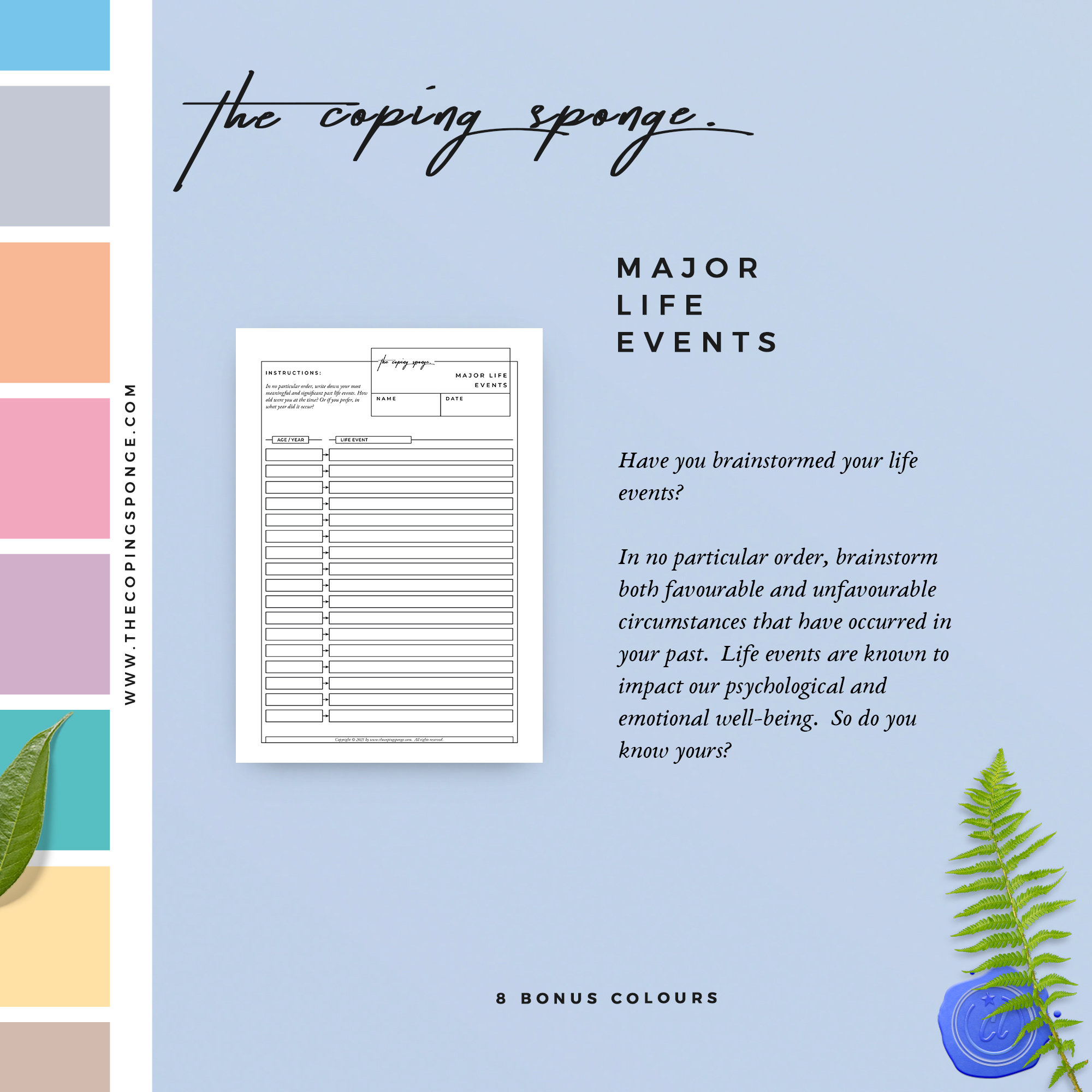 Commercial Use - Major Life Events - Etsy