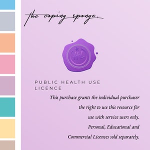 Public Health Use Coping Strategies Weekly Log Coping | Etsy