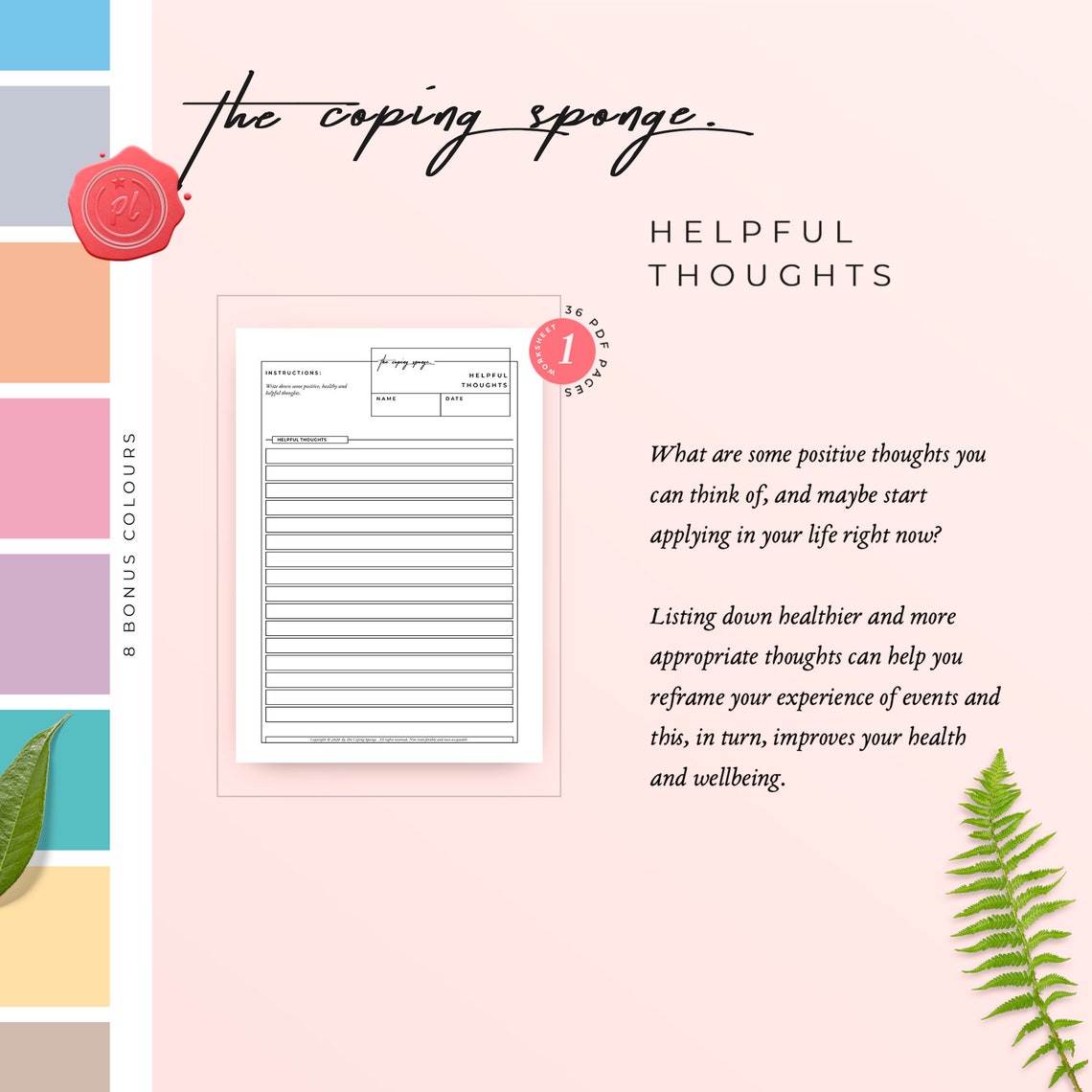 Personal Use Helpful Thoughts | Etsy