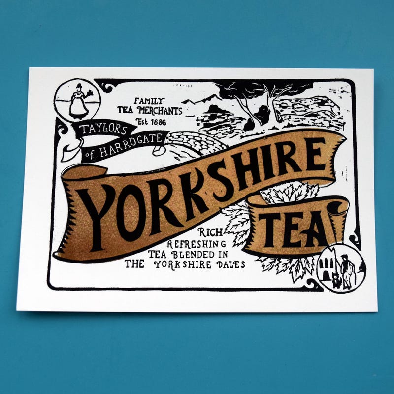 Yorkshire Tea Tin - Etsy UK