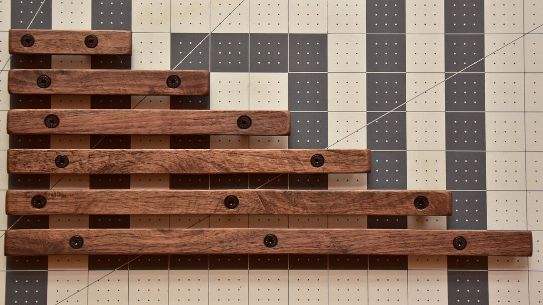 Ultra Thin Walnut MLOK Rail Panel With Black Hardware - Etsy