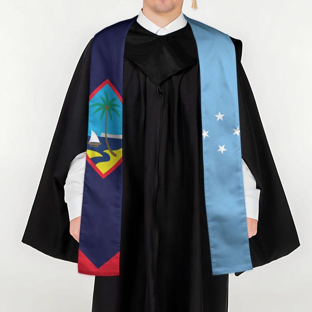 Guam FSM Micronesia Graduation Stole Sash - Etsy