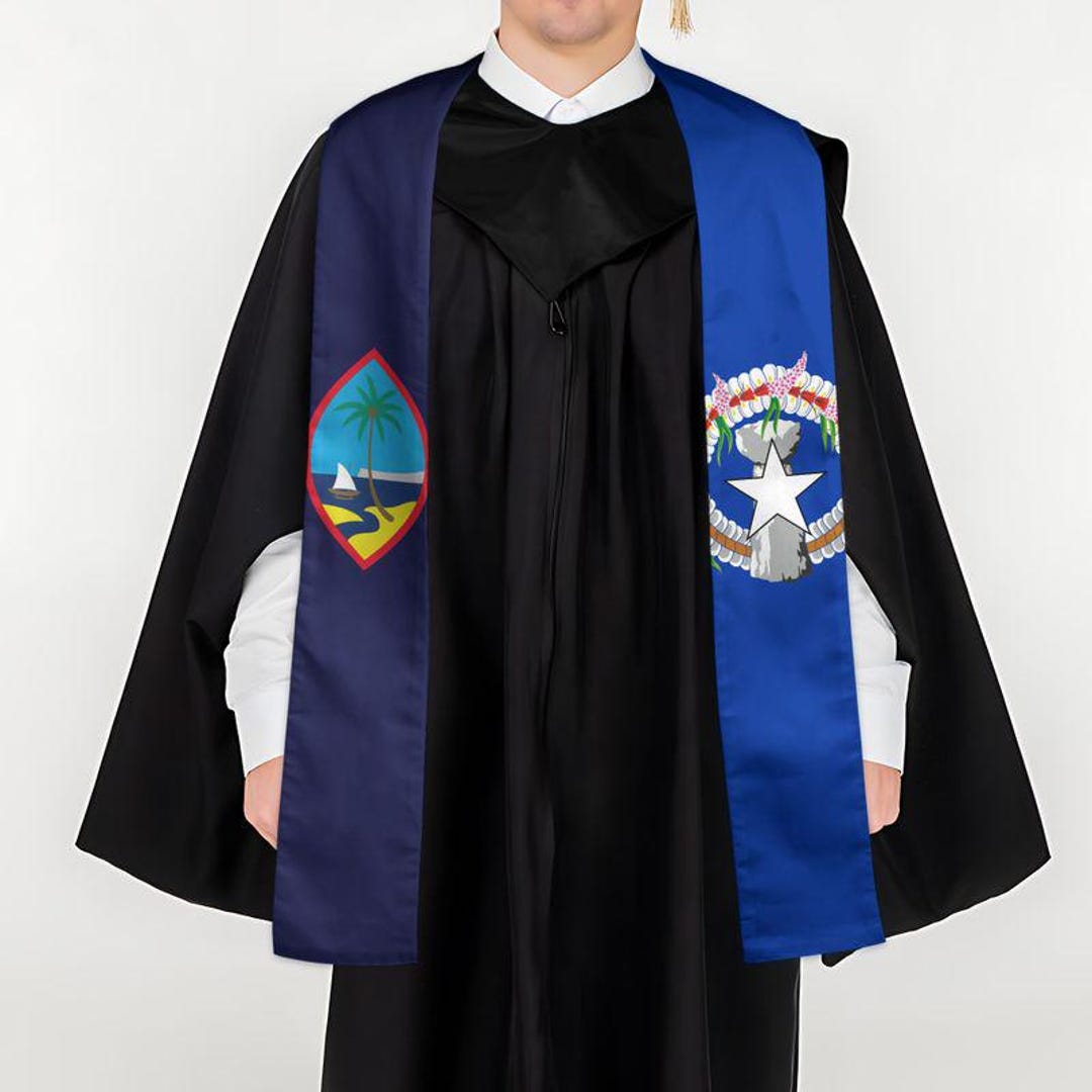 Guam CNMI Graduation Stole Sash - Etsy