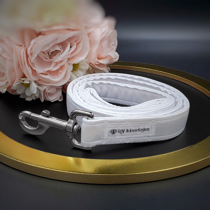 White Leash - Etsy