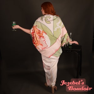 Absinthe Bat Wing Corset Romantic Burlesque Goddess Erte - Etsy