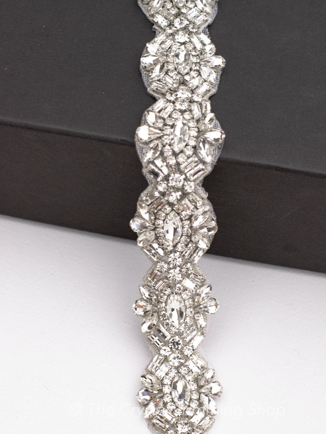 Crystal Rhinestone Trimming by the Yard - Crystal Rhinestone Bridal ...