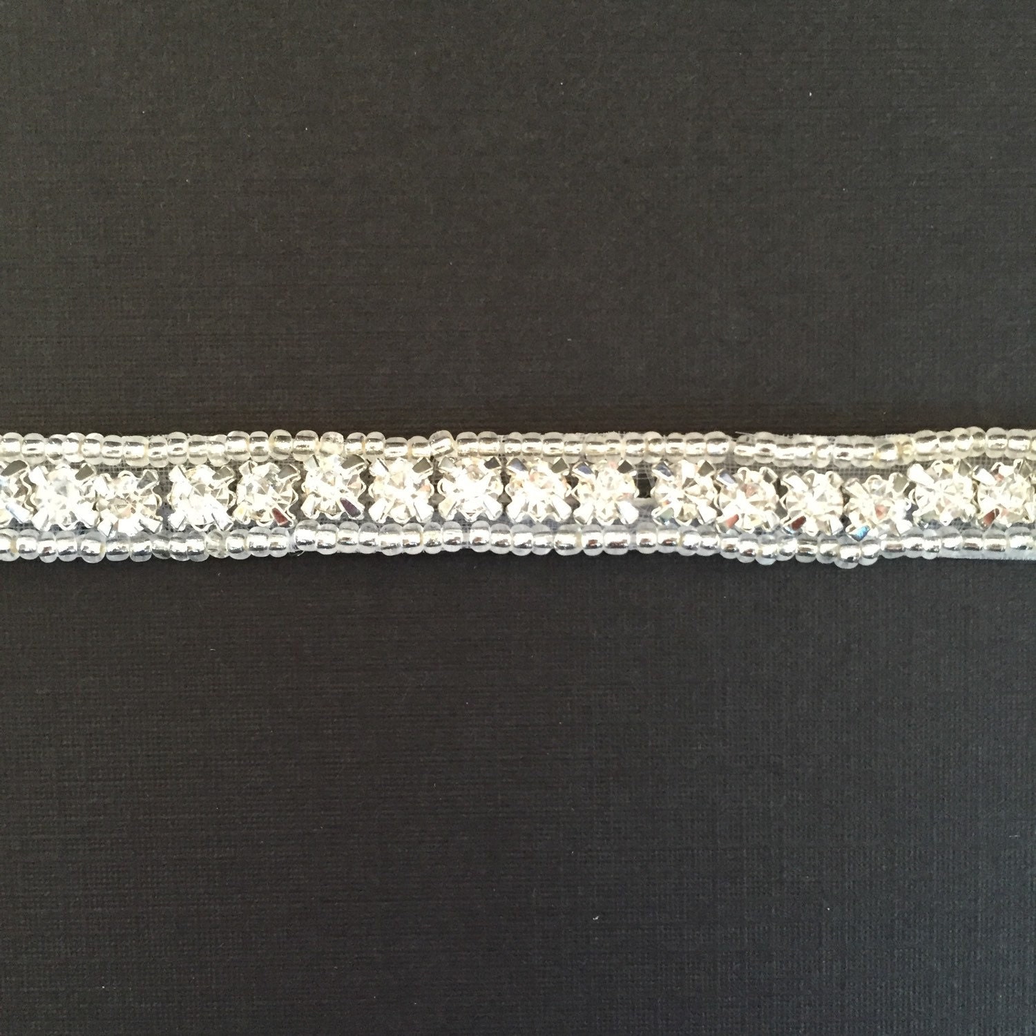 Crystal Rhinestone Trim by the Yard Wholesale Bridal Trim - Etsy