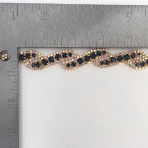Red Crystal & AB Rhinestone Trim by the Yard- Wholesale Gold Bridal ...