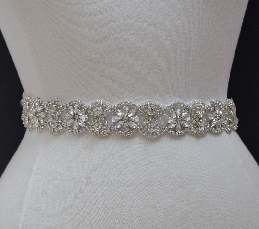 Crystal Rhinestone Trimming by the Yard - Crystal Rhinestone Bridal ...