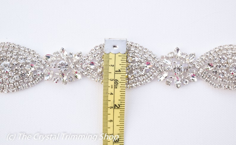 Crystal Rhinestone Trim by the Yard Wholesale Bridal Trim | Etsy