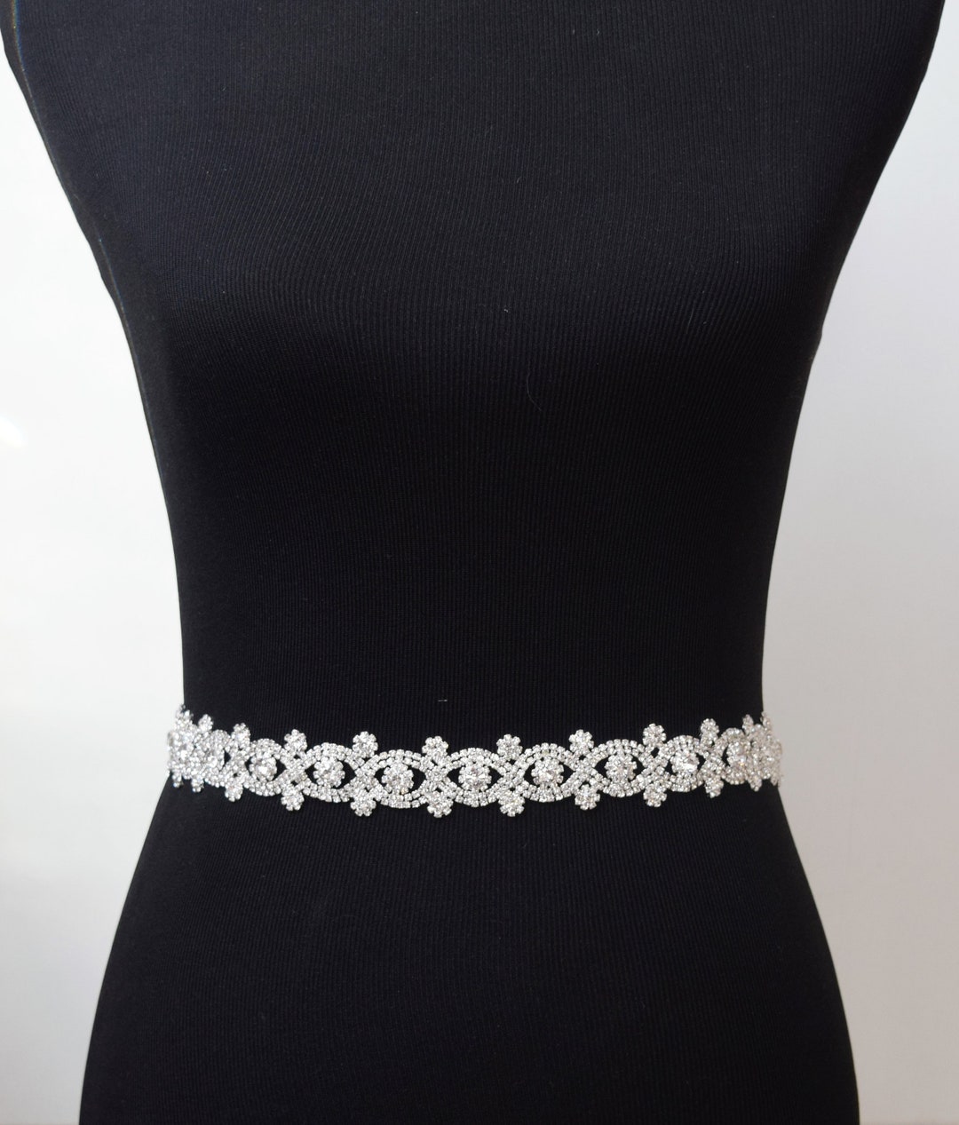 Crystal Rhinestone Trim by the Yard - Wholesale Bridal Trim -rhinestone ...