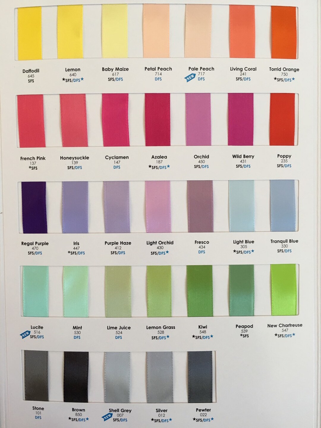 Satin Ribbon by the Yard - 5/8" Double Sides Satin Ribbon - High ...