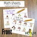 Learn How to Add & Subtract, Kids Adding Sheet, Math Sheets, Learning ...