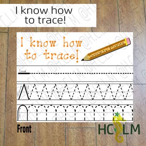 Tracing for Toddlers, Tracing Sheet, Learn to Trace, Teacher Resource ...