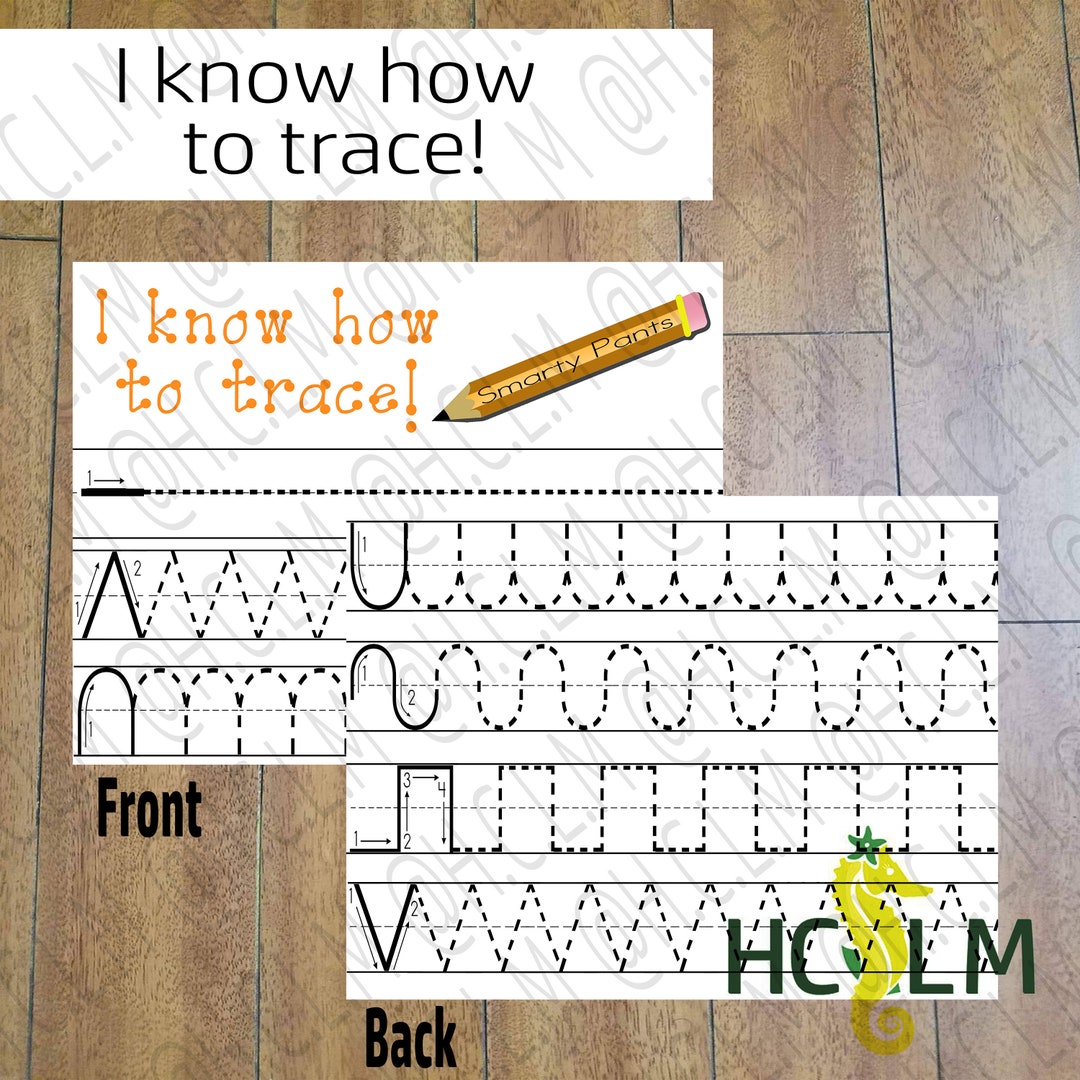 Tracing for Toddlers, Tracing Sheet, Learn to Trace, Teacher Resource ...