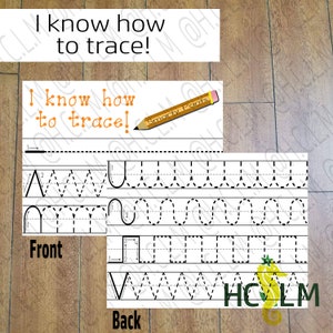 Tracing for Toddlers, Tracing Sheet, Learn to Trace, Teacher Resource ...