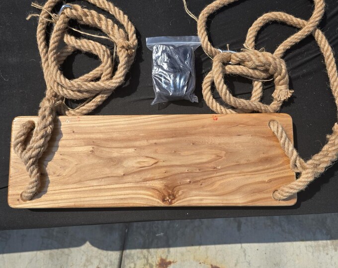 Wooden Tree Swing, Tree Swing, Personalized Tree Swing, Custom Swing ...