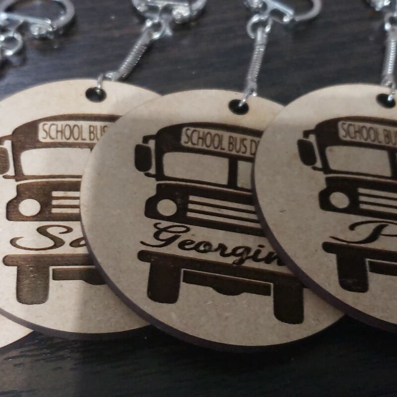 Wooden Keychain - Etsy