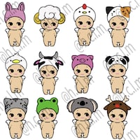 Sonny Angel Seamless Pattern DIGITAL FILE ONLY - Etsy