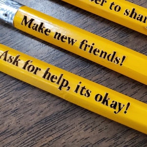 Personalized Pencils, Motivation Pencils, Classroom Pencils, Teacher ...