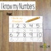I Know My Numbers, Kids Tracing Sheet, Numbers Tracing Sheet, Numbers ...