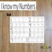 I Know My Numbers, Kids Tracing Sheet, Numbers Tracing Sheet, Numbers ...