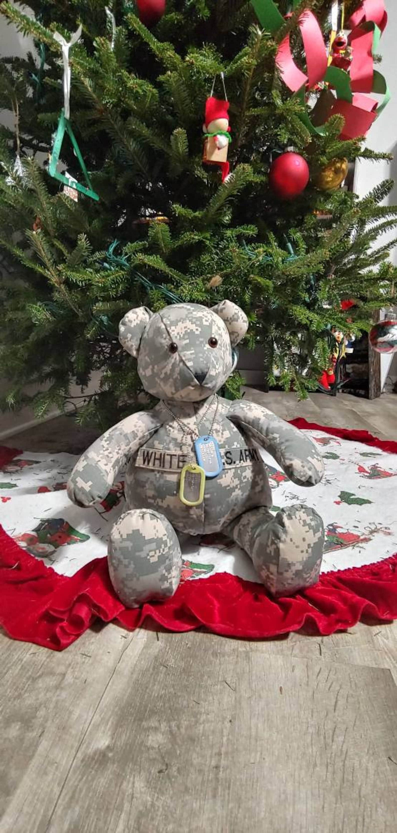 Memory Bear, Army Bear, Military Bear, Keepsake Bear, Teddy Bear ...