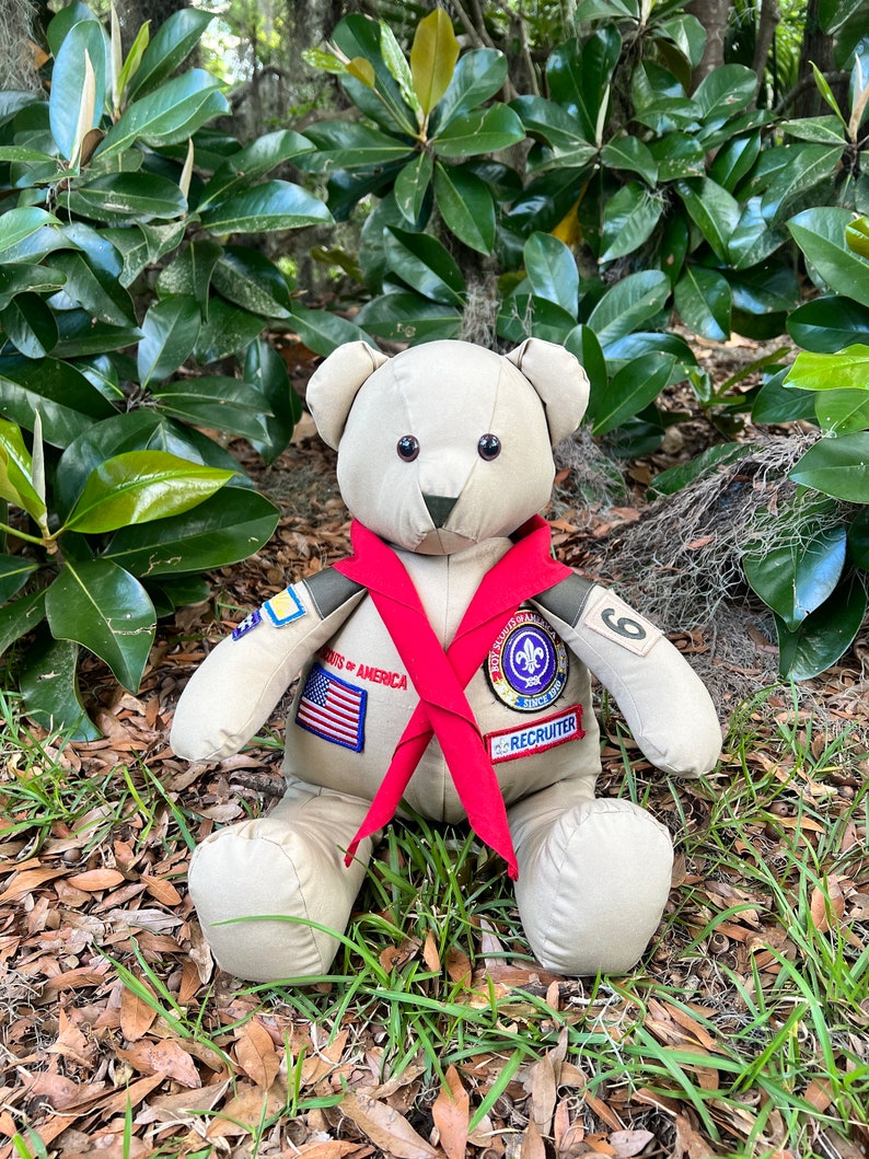 Memory Bear Army Bear Military Bear Keepsake Bear Teddy - Etsy