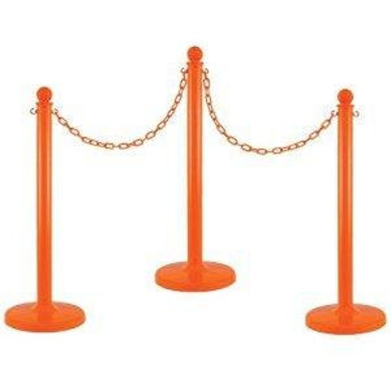 Plastic Stanchion Set