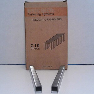 Unicatch 22 Gauge 3/8 Long 3/8 Crown Galvanized - Etsy