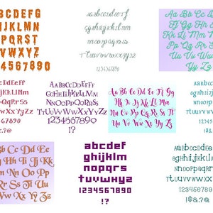 Mega Bundle 80 Best Seller Embroidery Fonts, BX Machine Embroidery ...