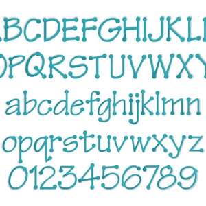 Tinker Toy Machine Embroidery Font Alphabet, Embrilliance Embroidery ...