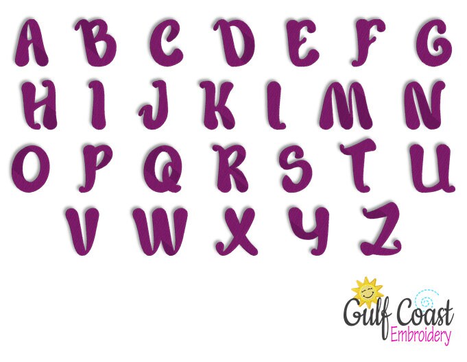 Berry Punch Machine Embroidery Font BX Machine Embroidery - Etsy