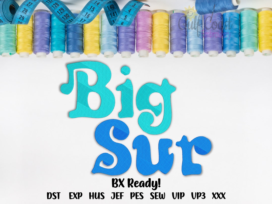 BX Machine Embroidery Font Alphabet, Embroidery Machine Font, Pes ...