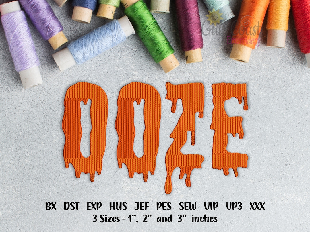 Halloween Machine Embroidery Font Monogram Alphabet, BX Embroidery ...