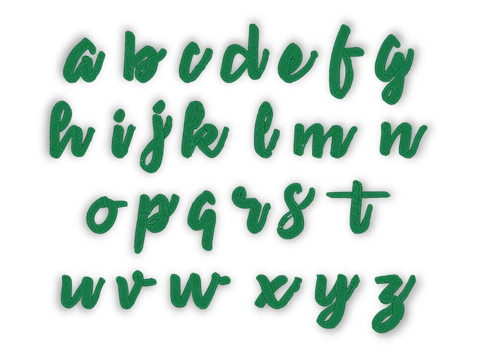 Juniper Berries Machine Embroidery Font Alphabet BX Machine - Etsy