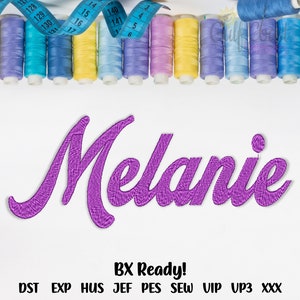Embroidery Machine Font Monogram Alphabet Melanie Machine Embroidery, 3 ...