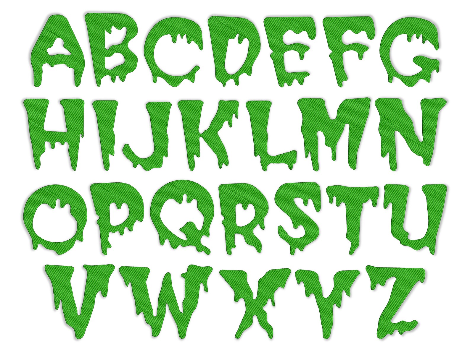 Halloween Machine Embroidery Font Monogram Alphabet, Halloween ...