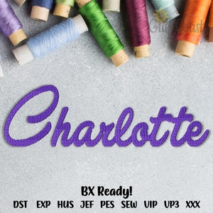 Cursive Machine Embroidery Font Alphabet, Script Machine Embroidery ...