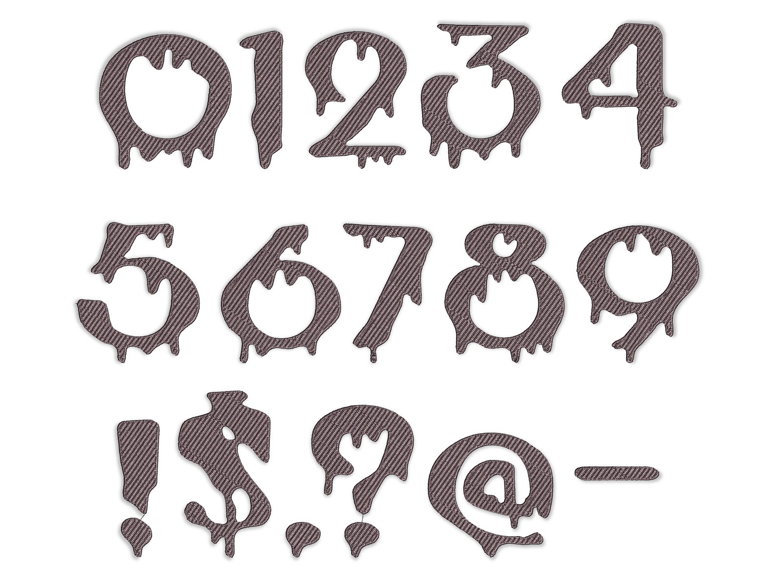 Halloween Machine Embroidery Font Monogram Alphabet, Halloween ...