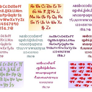 Mega Bundle 80 Best Seller Embroidery Fonts, BX Machine Embroidery ...