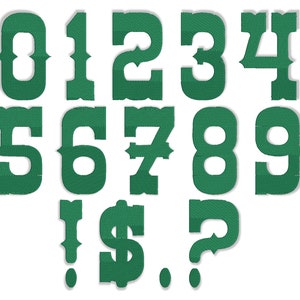 Western Machine Embroidery Font Monogram Alphabet, Western Embroidery ...