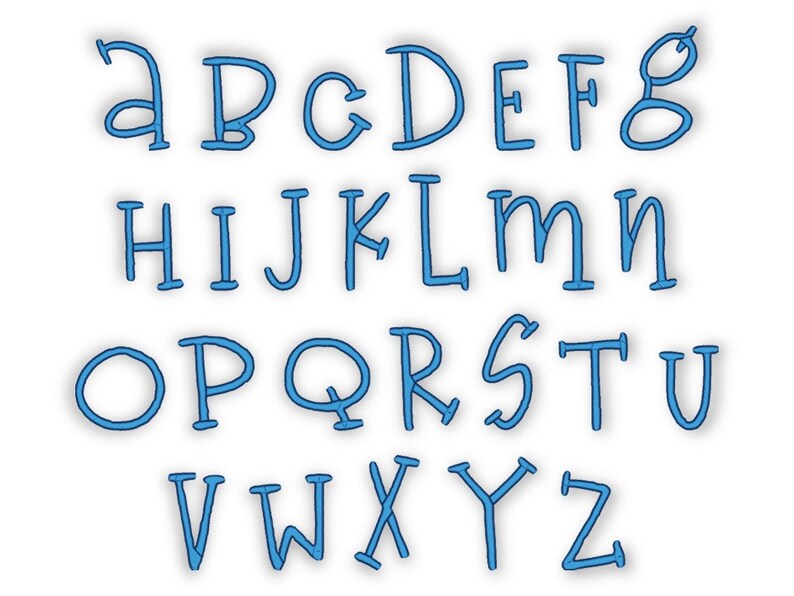 Benjamin Machine Embroidery Font Monogram Alphabet Benjamin - Etsy