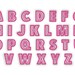 Riley Machine Embroidery Font Alphabet, Sports Machine Embroidery Font ...