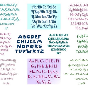 Mega Bundle 80 Best Seller Embroidery Fonts, BX Machine Embroidery ...