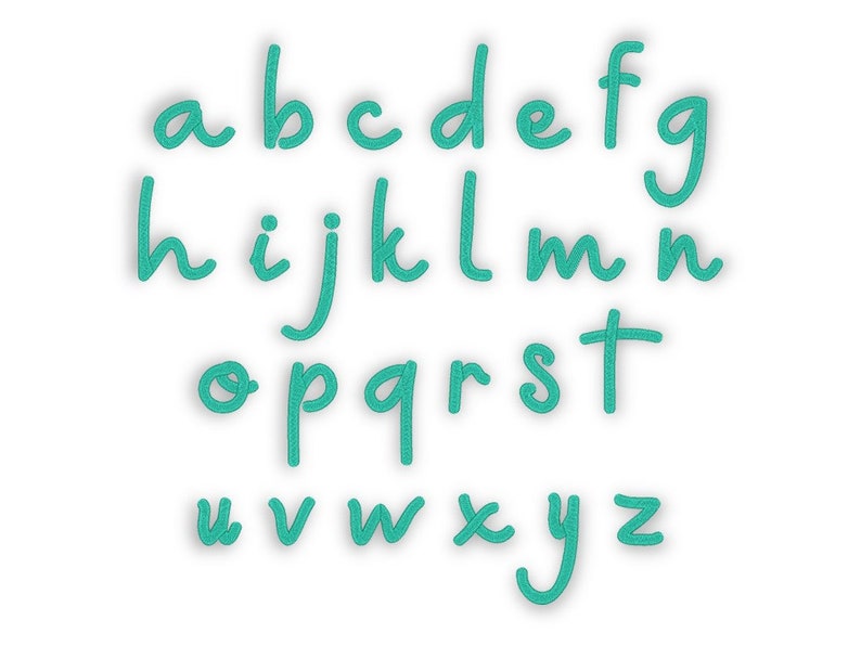 Joey Machine Embroidery Font Monogram Alphabet Joey - Etsy